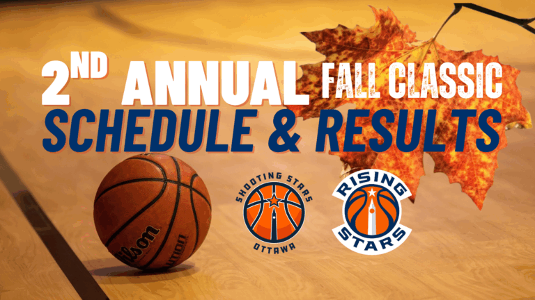 2nd Annual Fall Classic Tournament Tracker - Ottawa Shooting Stars ...